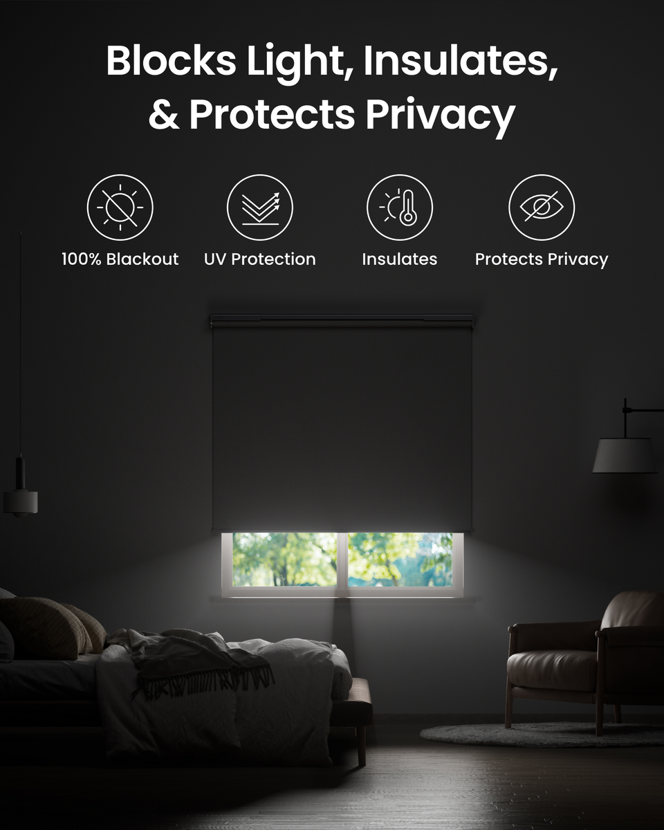 SwitchBot Adjustable Smart Roller Shades: Motorized Blinds | SwitchBot US