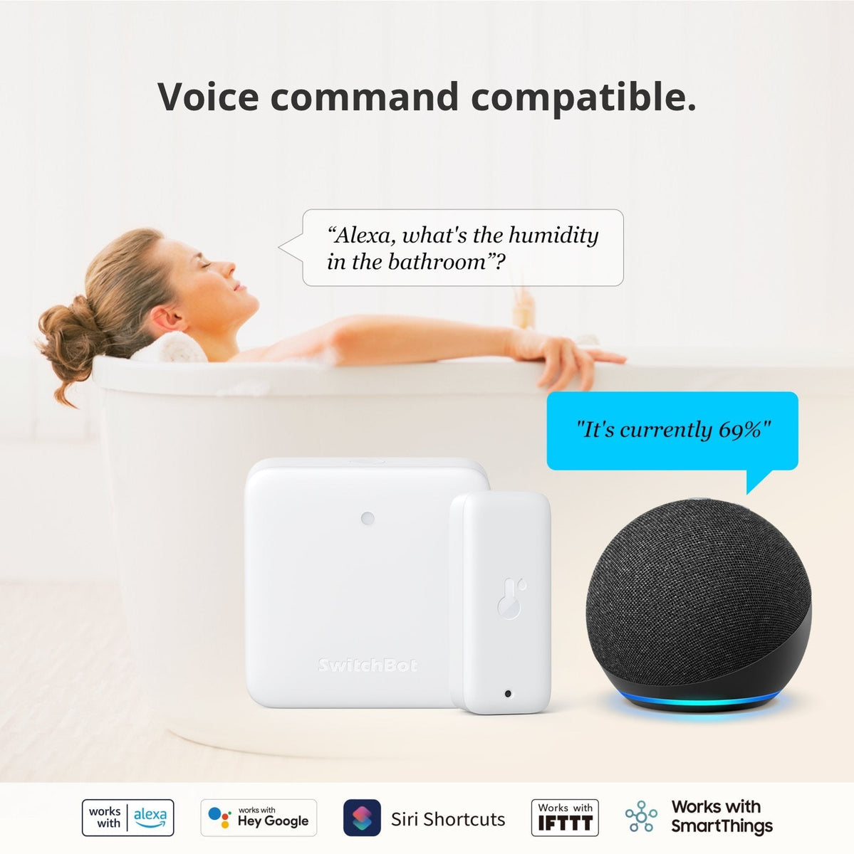 SwitchBot Outdoor Meter Kit | IP65 Waterproof Temperature Humidity Sensor | SwitchBot US