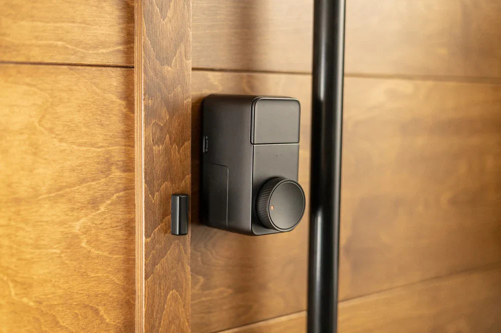 Are there any smart locks for doors without handles? | SwitchBot US