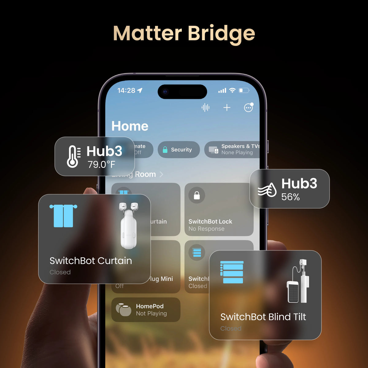 SwitchBot Hub 3 | Matter Smart Home Hub | Temperature & Humidity ...
