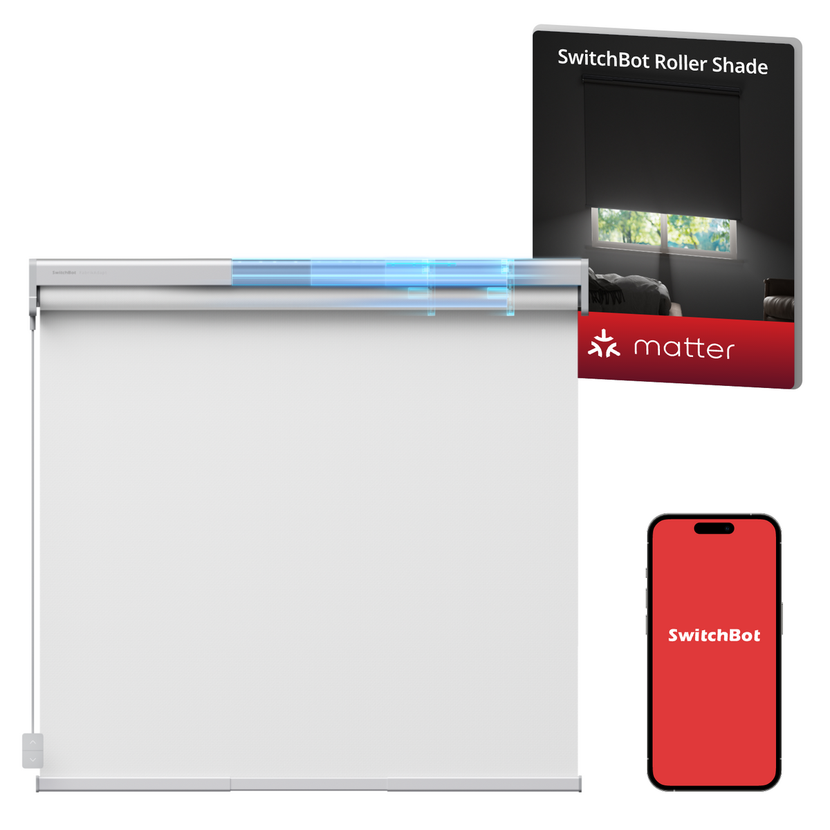 SwitchBot Adjustable Smart Roller Shades: Motorized Blinds | SwitchBot US