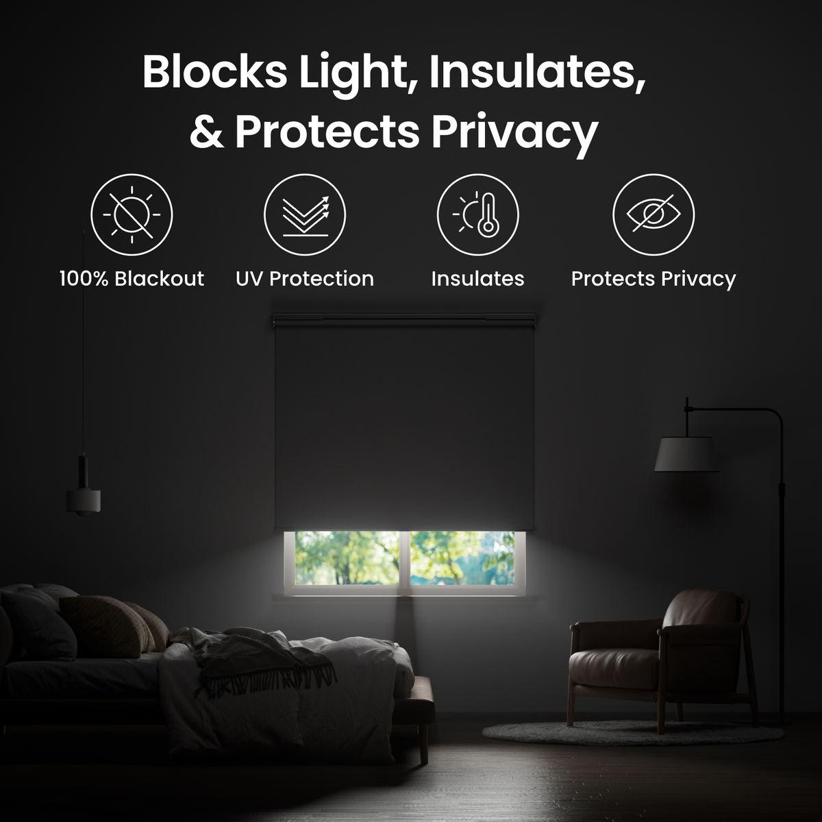 SwitchBot Solar Smart Shade Bundle | Automated Window Blinds with Hub 2 ...