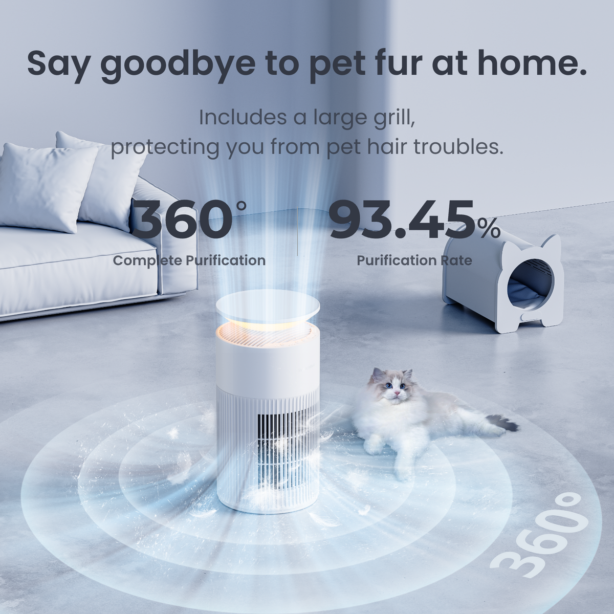 SwitchBot Air Purifier: Pet-Friendly Clean Air Solution | SwitchBot US