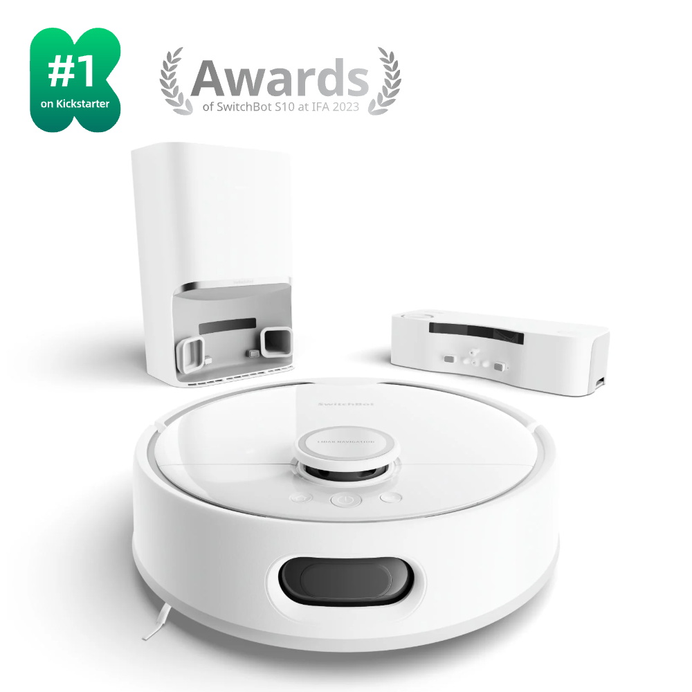 SwitchBot Floor Cleaning Robot S10 | Robot Vacuum and Mop 2024 ...